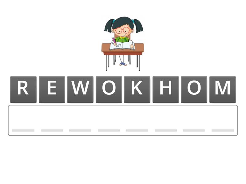 SPELLING 3RD GRADE - Anagram