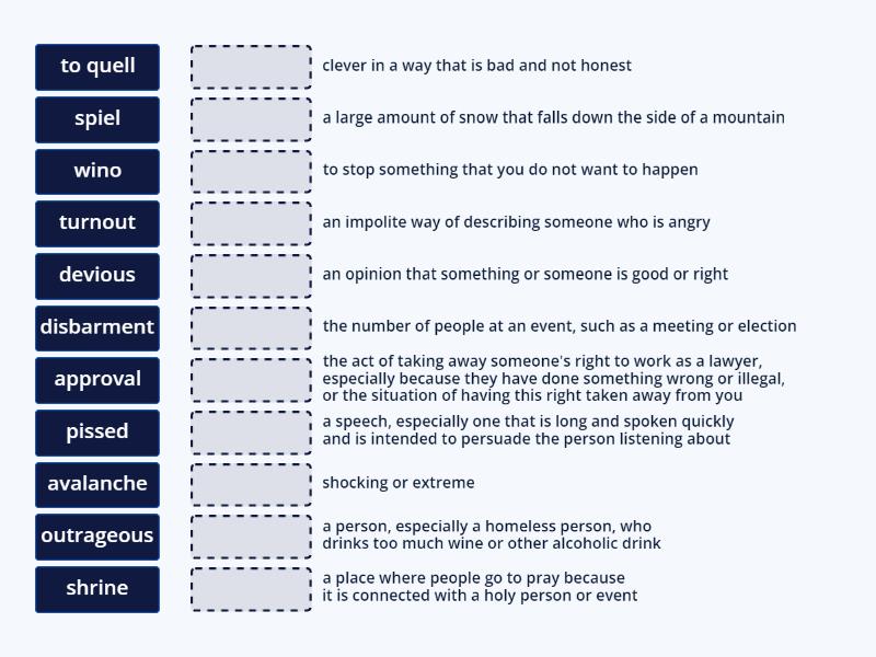 Confession, ch. 14 - Match up