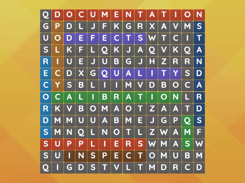 Quality Word Search - Wordsearch