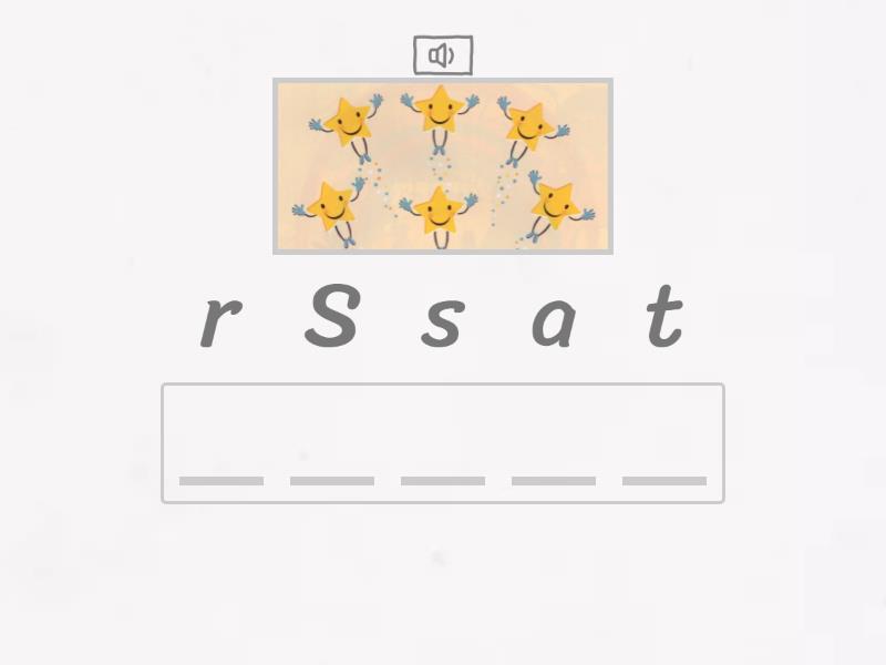 Kid's box 1 Unit 1 Lesson 4 - Anagrama