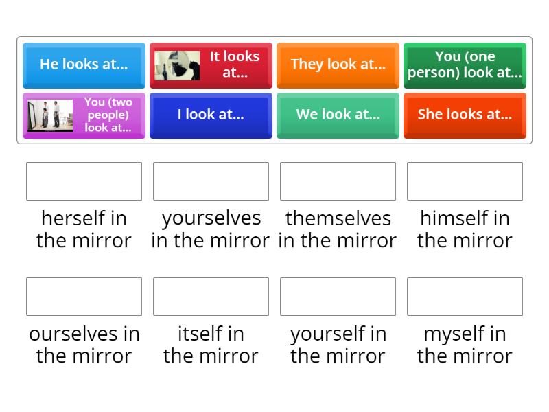 Reflexive pronouns - Match up