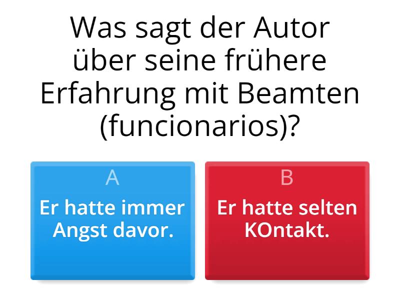 Selam Berlin (2) - Cuestionario