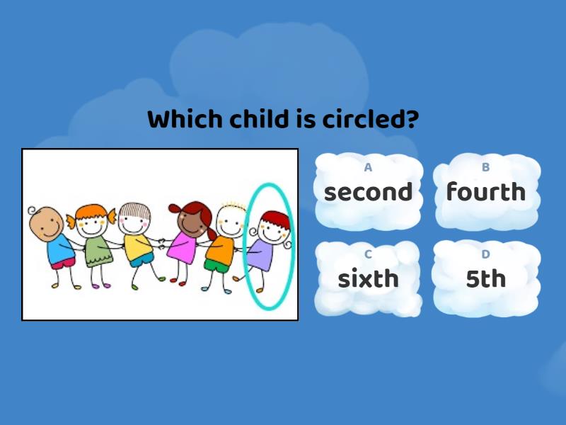 Ordinal Numbers - Quiz
