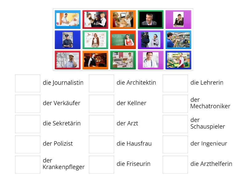 Berufe - Match up
