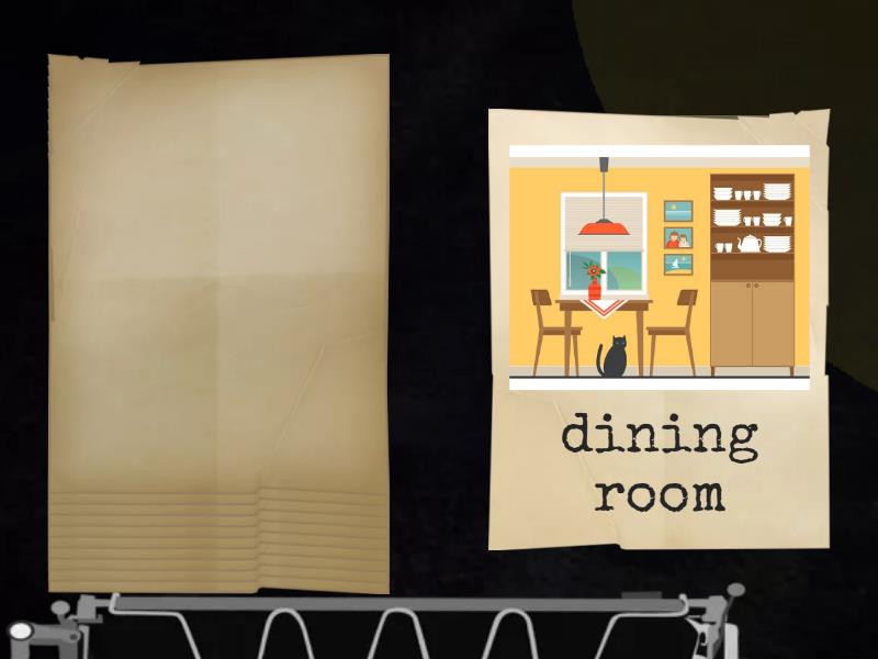 SM1 - Rooms in the house - Speaking cards