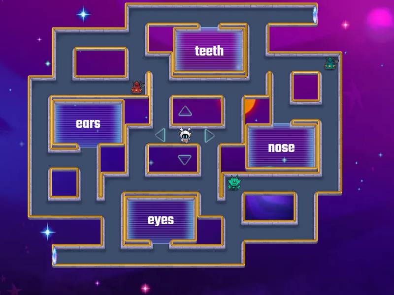 maze body parts - Maze chase