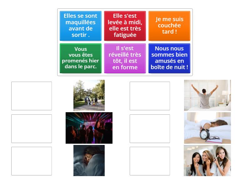 Les verbes pronominaux - Apparier