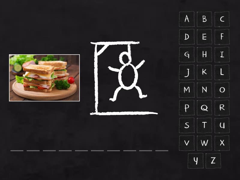 Spotlight 2 food - Hangman
