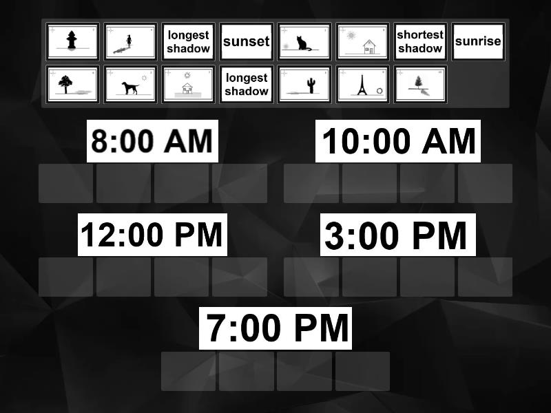 Shadows Sort - Group sort