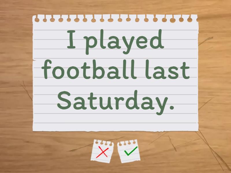 'ed' sentence cards - Flash cards