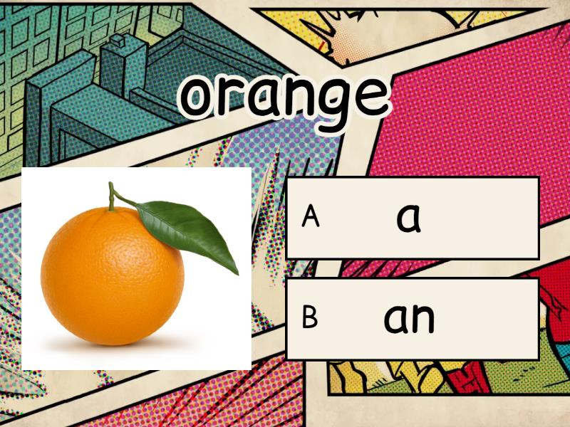 Beginner a/an - Quiz