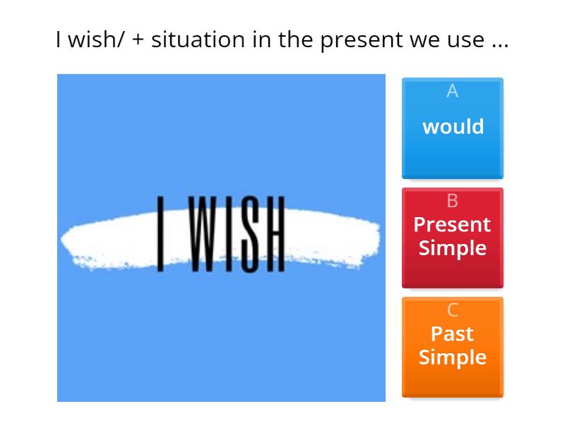 I wish/ rules - Quiz
