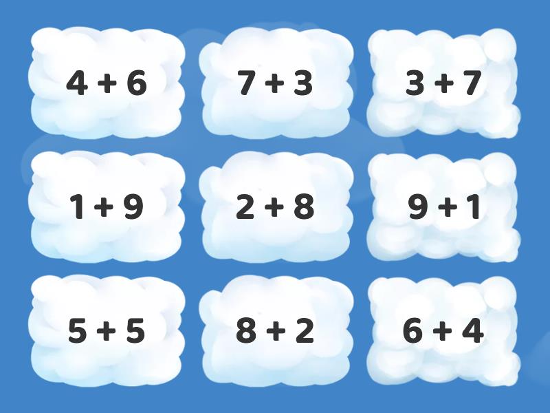 Making 10 practice - Flip tiles