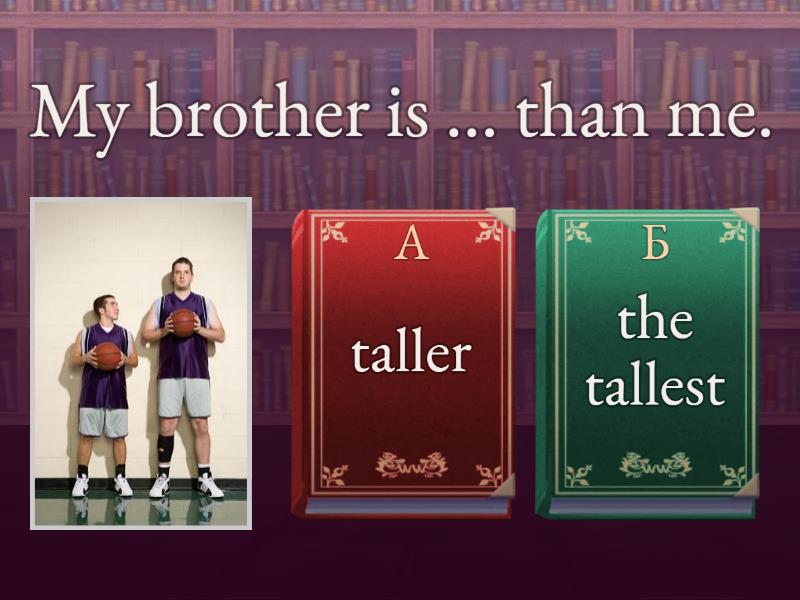 Sol elem Comparative and Superlative adjectives - 測驗