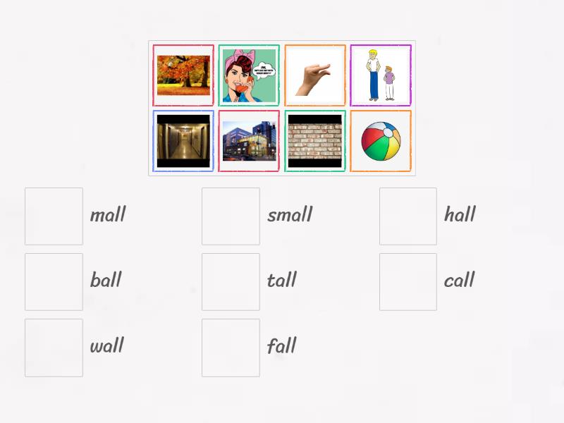 Chunky Words (all) - Match up