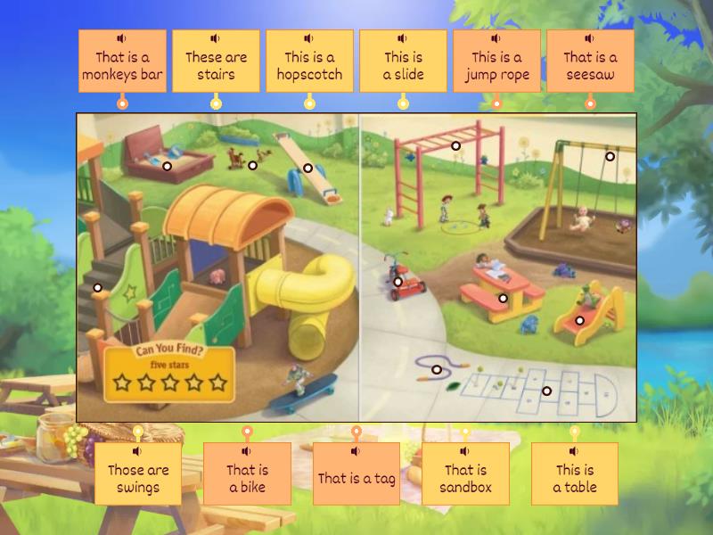 listen and find it - Labelled diagram
