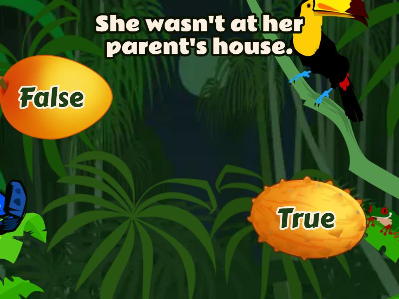 Was Vs Were - Flying fruit