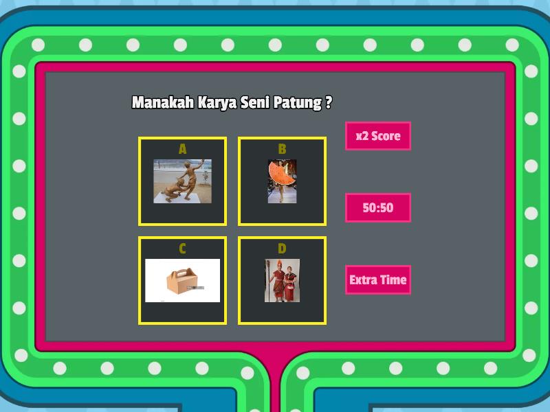 Mengenal Karya Seni Rupa di Sekitar Kita - Gameshow quiz
