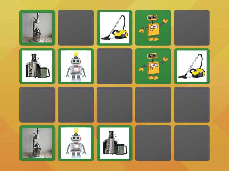 ROBOTS - Matching pairs