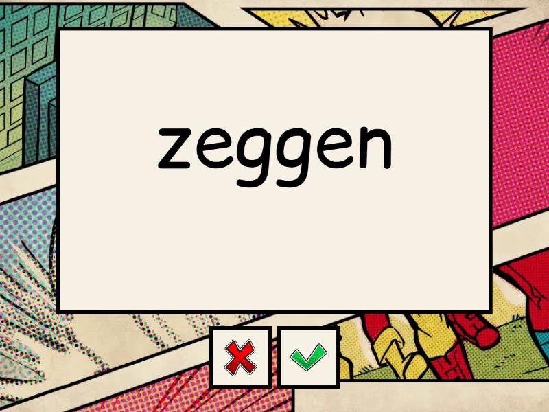 Onregelmatige werkwoorden - imperfectum (Deel 1) - Flash cards