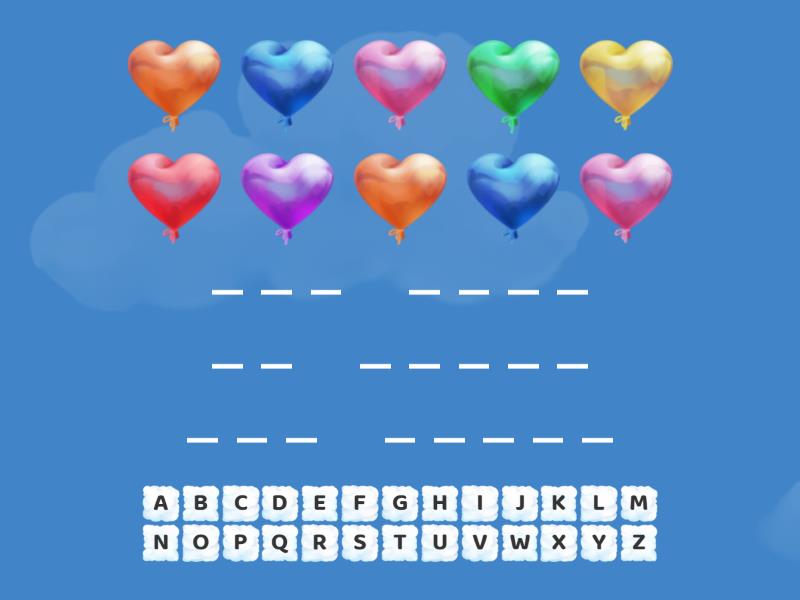 G2 - U5 - Preposition - - Hangman