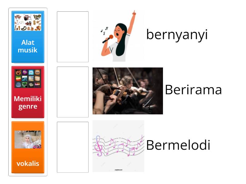 JENIS JENIS MUSIK - Match up