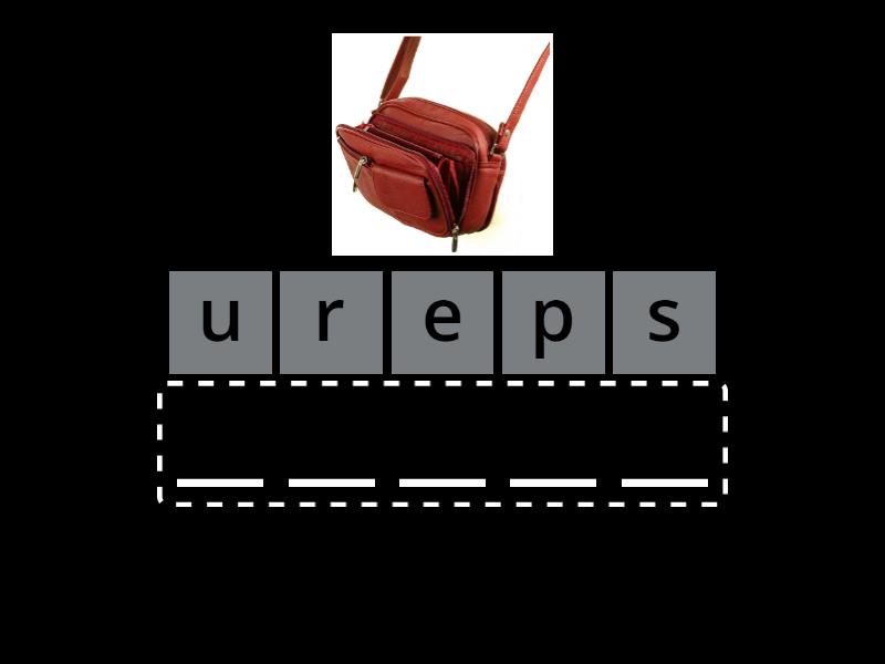 Roadmap A2 Everyday objects - Anagram