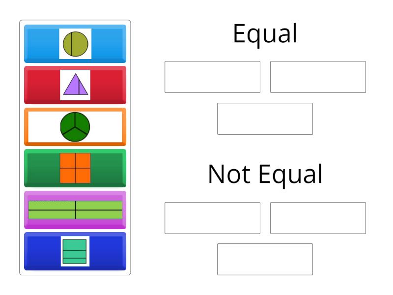 Equal Shares - Group sort