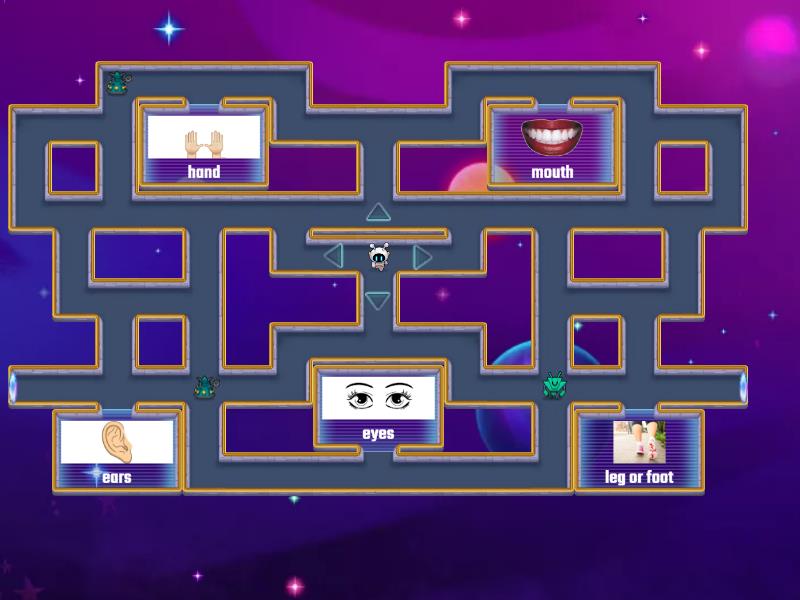 maze of fun starters unit 7 verbs - Maze chase