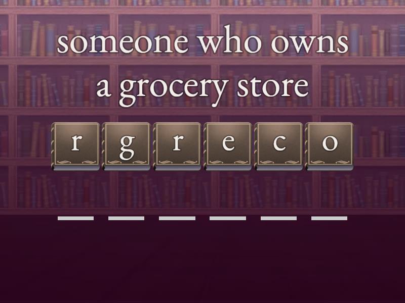 Scramble: R-Controlled Syllables - Anagram
