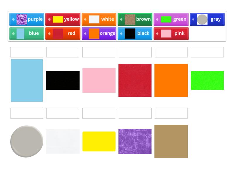 colors - Match up