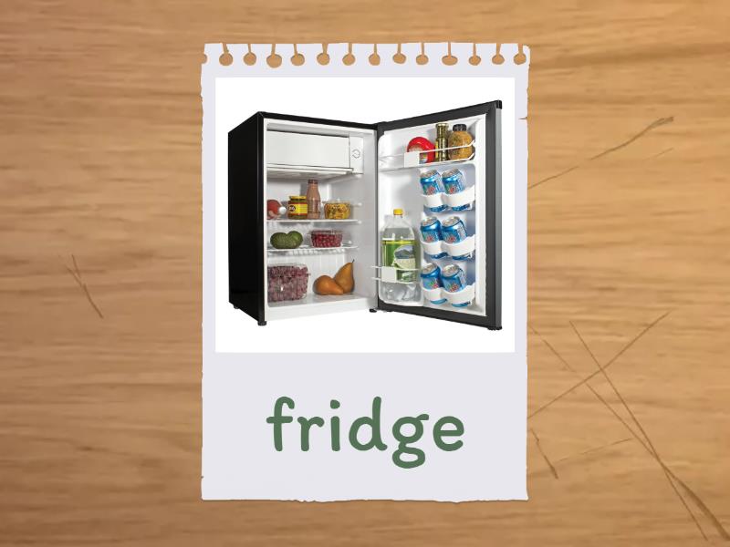 Kitchen - Flash cards