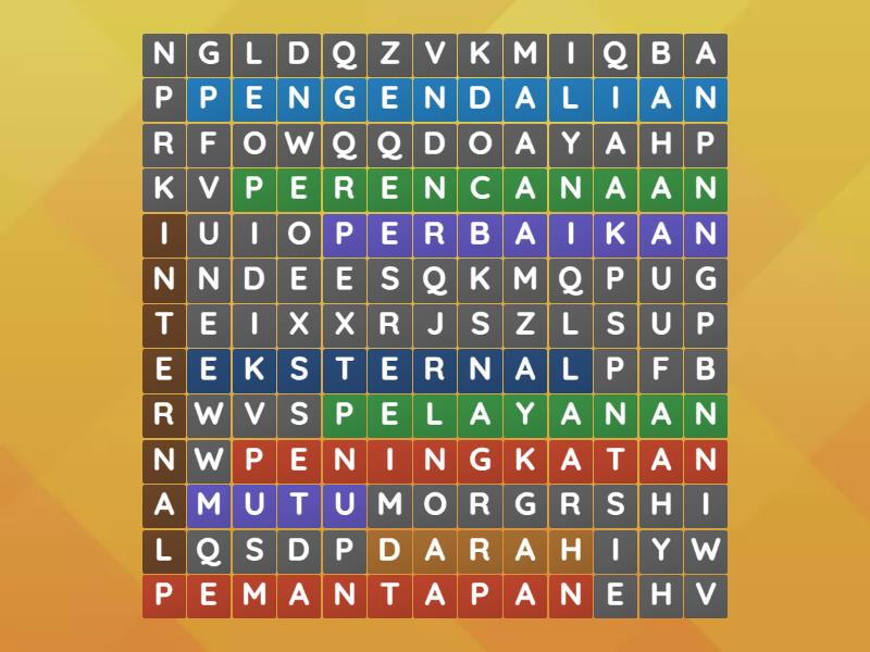 PMIE Games - Wordsearch
