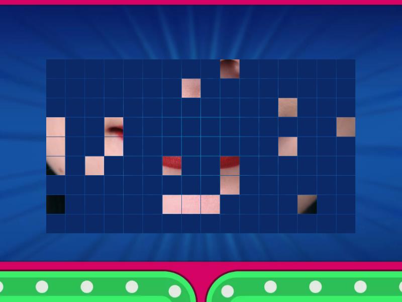 E2: Face parts image quiz ( school) - Acertijo visual