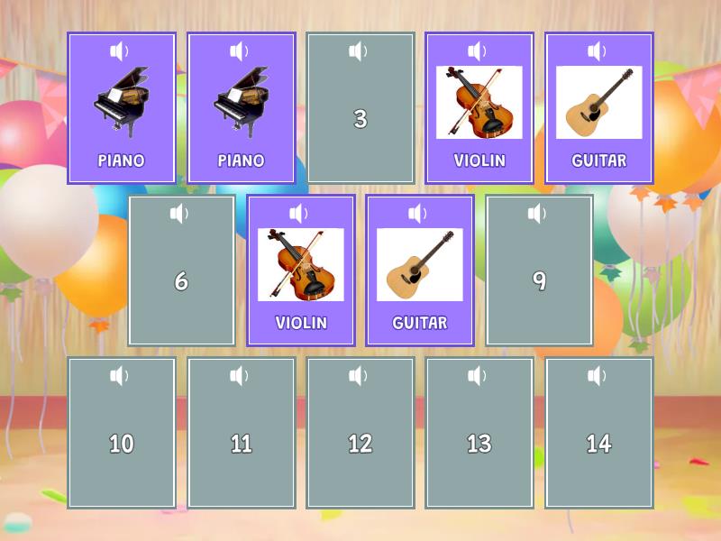 STRING INSTRUMENTS - - Matching pairs