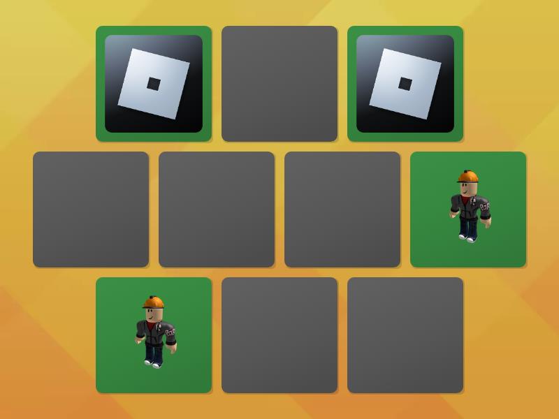 roblox - Matching pairs