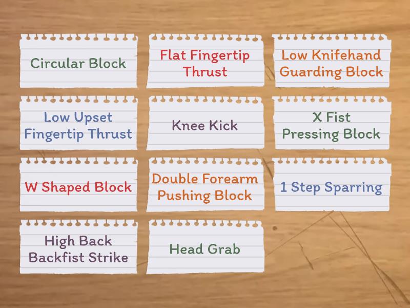 Red Tag (Flash Cards "The Basics") - Flip tiles