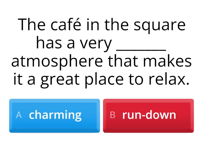 Positive and negative connotation: gap-fill - Quiz