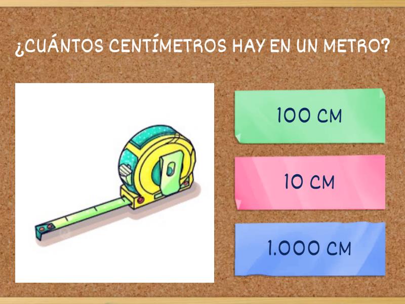 MEDIDAS DE LONGITUD - PROFE PABLO - Quiz