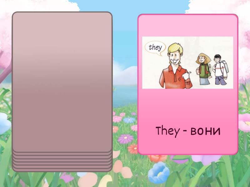 Round up starter pronouns - Speaking cards