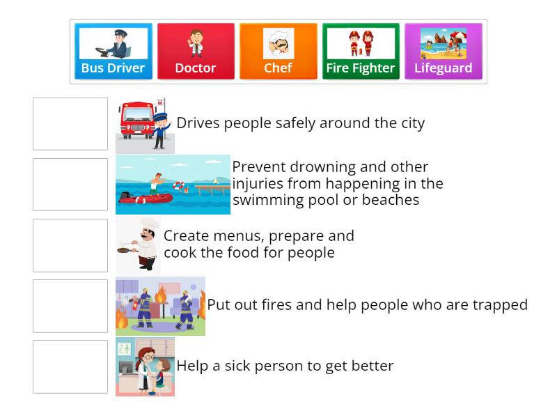 Community Helper - Match up