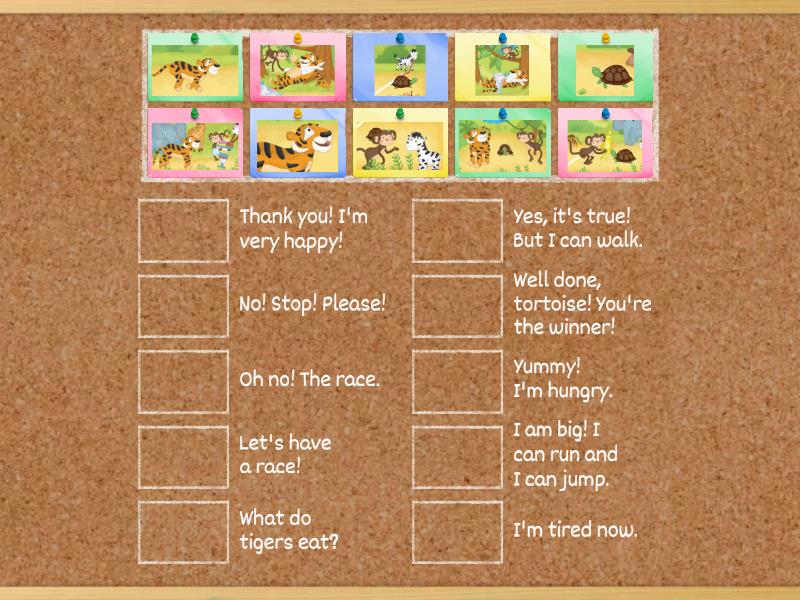 Beehive 2.Unit 3. Les.4. Story - Match up