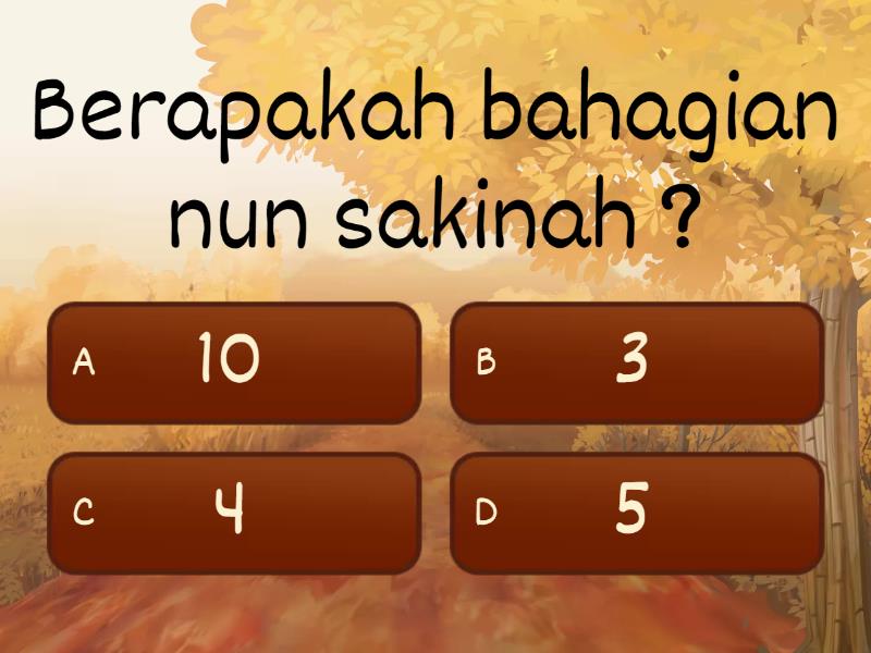 Kuiz Tajwid Ramadhan 1 - Quiz