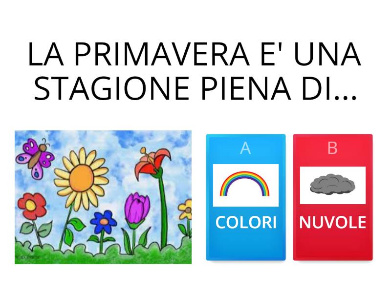 E' ARRIVATA LA PRIMAVERA! - Quiz