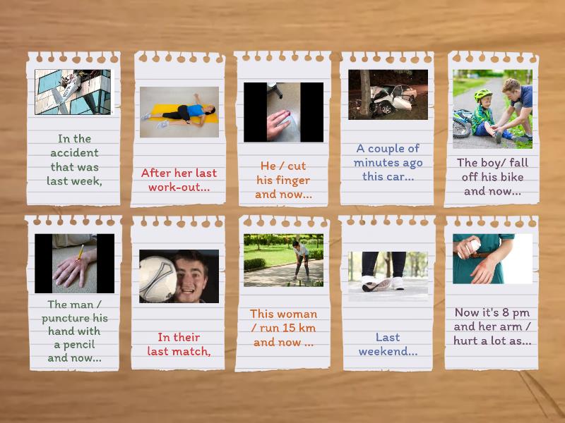 Present Perfect vs Past Simple - Flip tiles