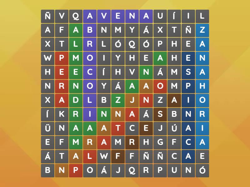 SOPA DE LETRA - LOS ALIMENTOS. - Sopa de letras