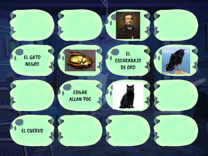 EDGAR ALLAN POE - Matching pairs