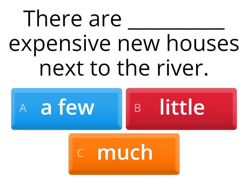 QUANTIFIERS / DETERMINERS EXERCISES - much/many/a lot of/some/any/(a ...