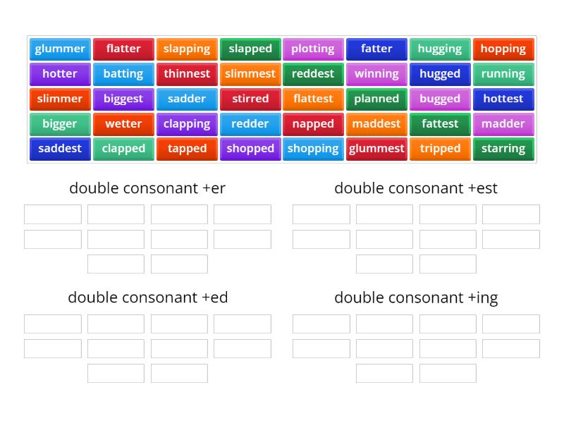 Lesson 106 and 107 Doubling Rule - Group sort