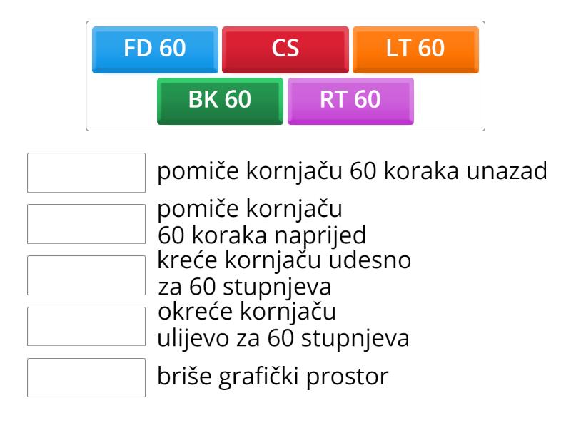FMS logo - osnovne naredbe - Match up